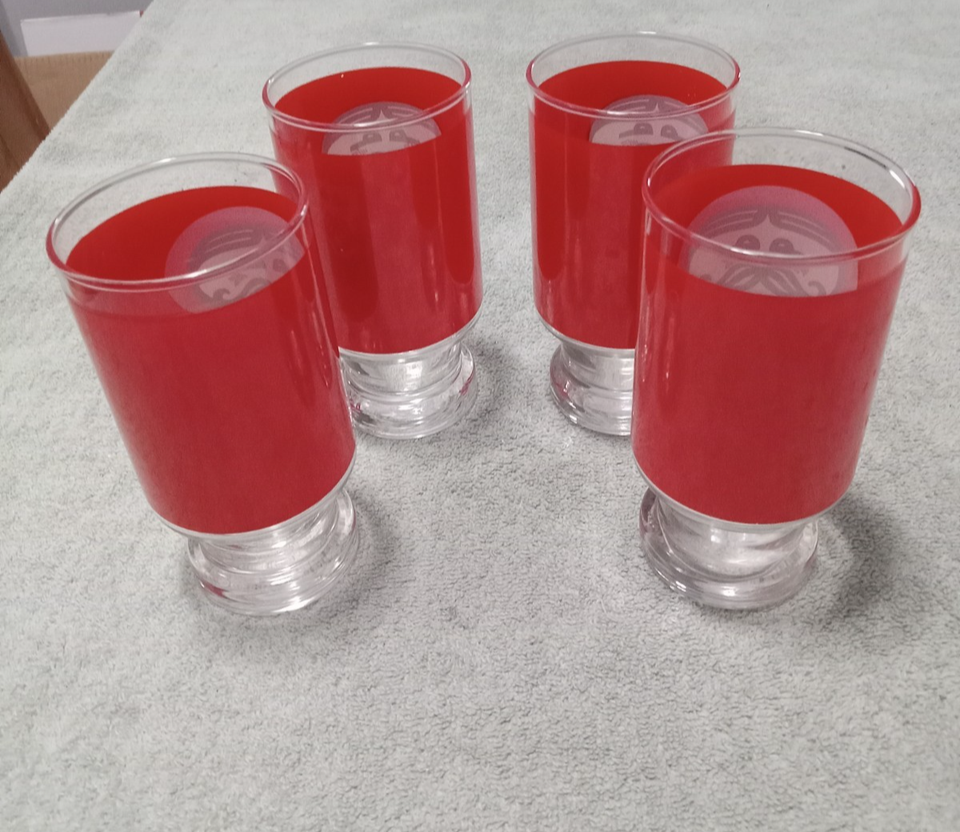 Rare Vintage Pringles Potato Chip Drinking Glass Mustache Man Logo 70's ...