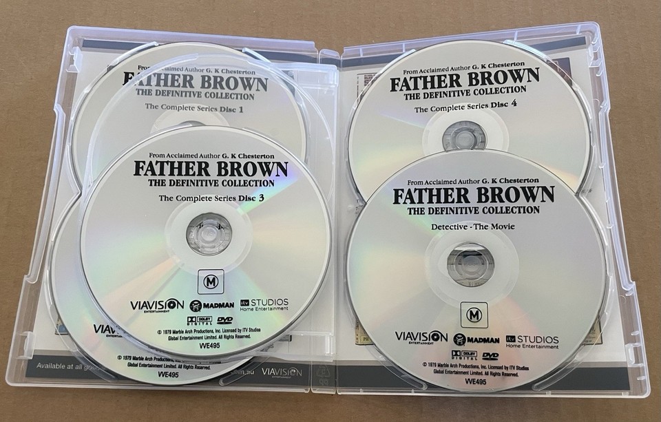 Father Brown-The Definitive Collection Dvd | Film + TV Series (Box Set ...
