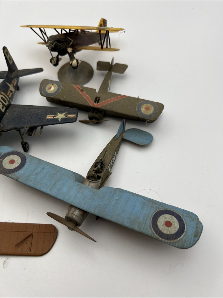 Collection of 16 Vintage Military Airplanes JETS Models Kits Dusty AS ...