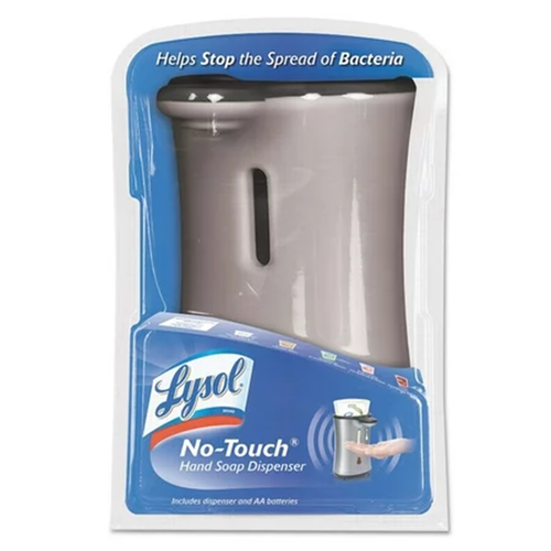 Lysol No Touch Hand Soap Dispenser Battery Operated Silver&Black No ...
