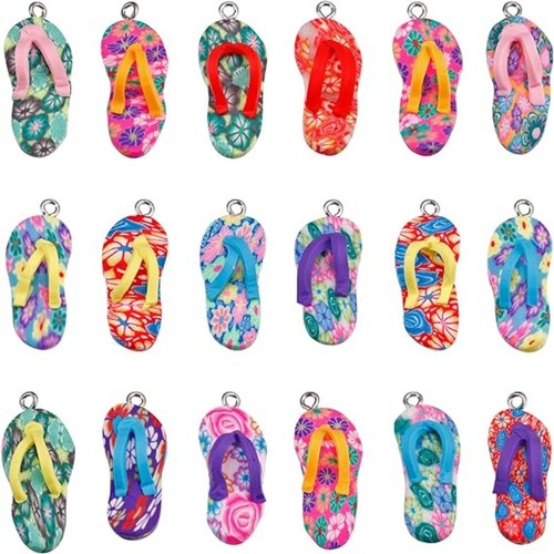Mini Slippers Mini Slippers Pendant Clay Polymer Clay DIY Jewelry ...