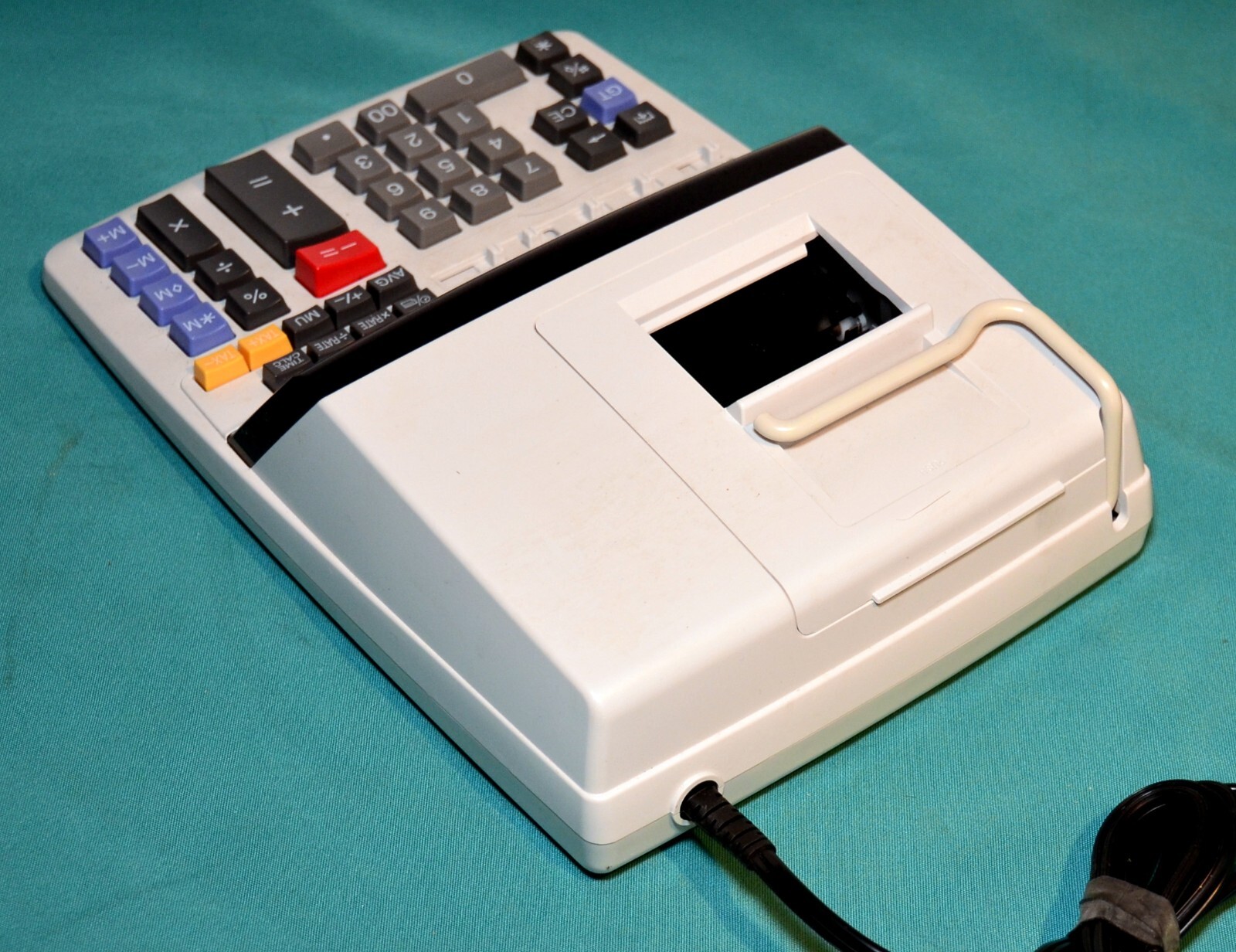 SHARP EL-1197PIII 12 Digit 2-Color Printing Calculator/Adding Machine ...