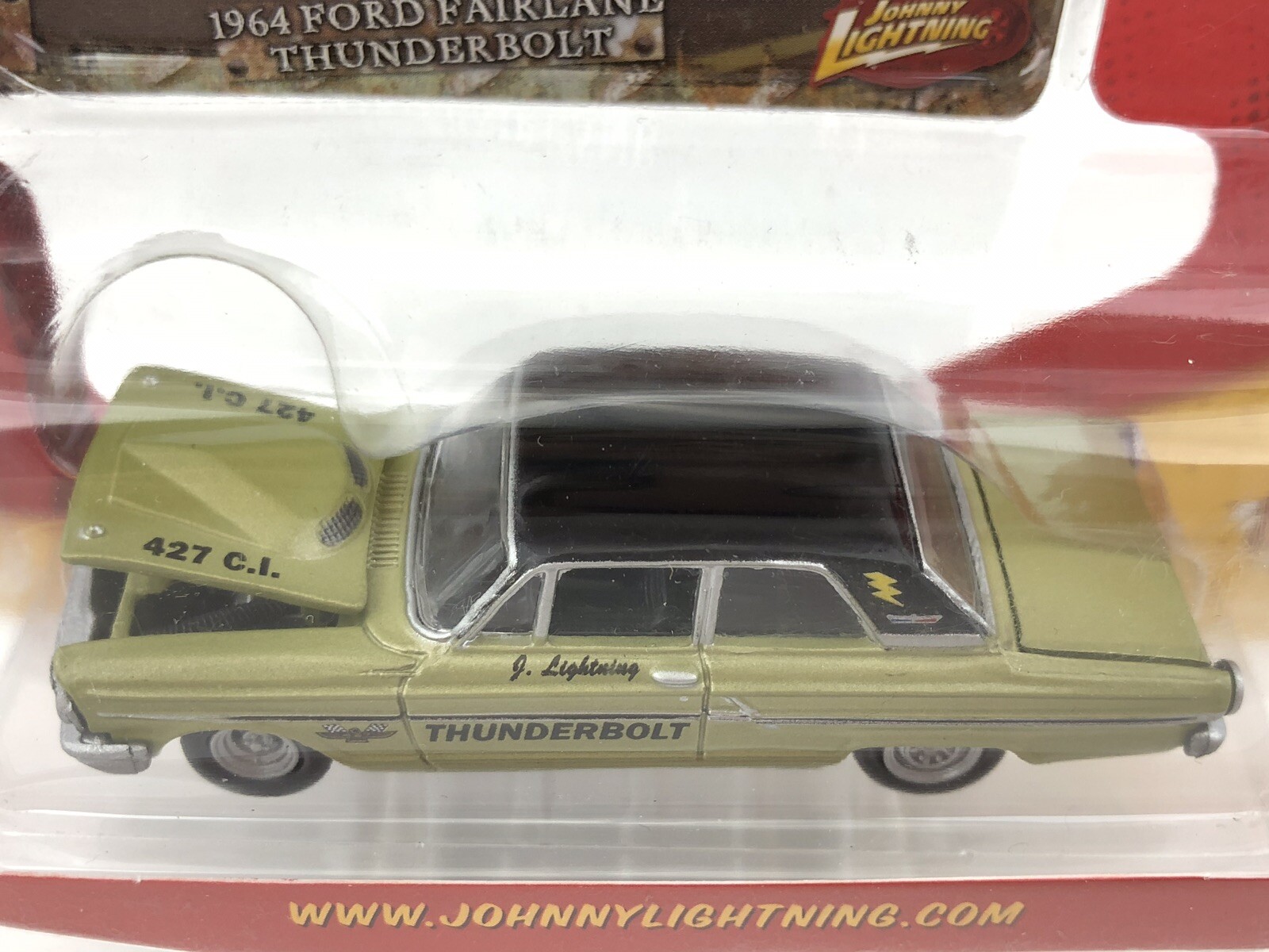 Johnny Lightning Muscle Cars 1964 '64 Ford Fairlane Thunderbolt R16 ...