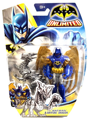 Batman Unlimited BATMAN & SKYFIRE DRAGON 4” DC Comics CGN51 Mattel | eBay