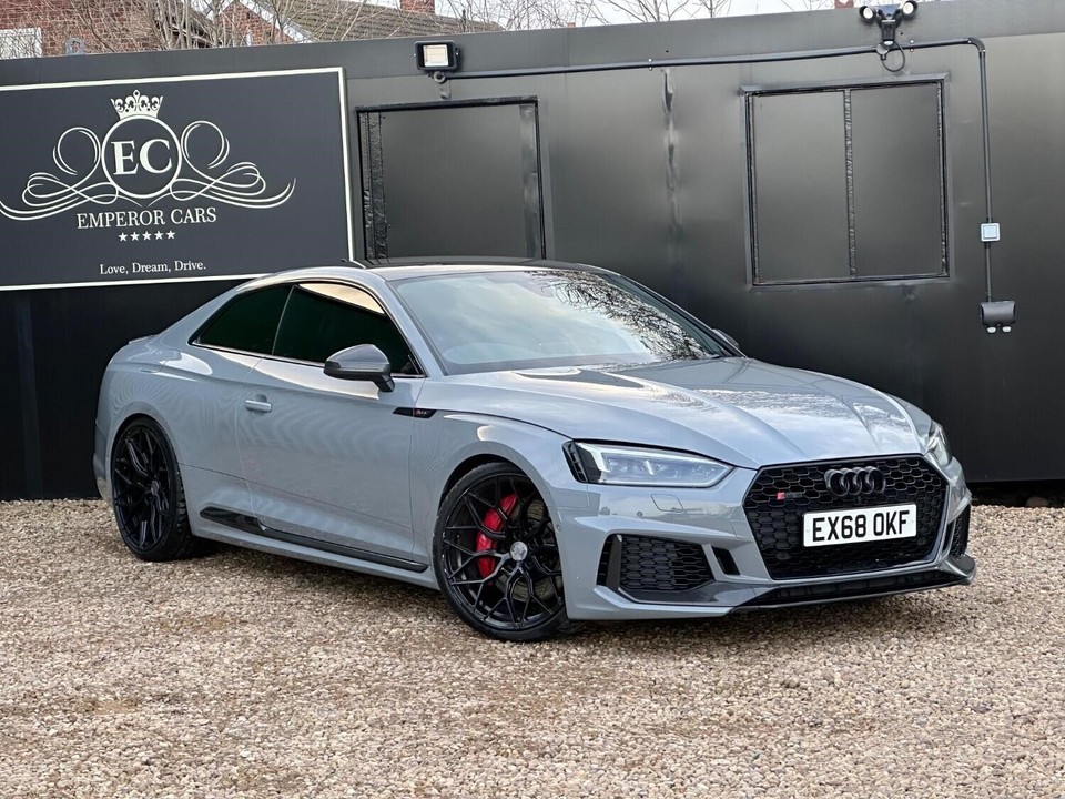 2018/68 AUDI RS5 2.9 TFSI V6 Carbon Edition NARDO Grey Auto Petrol 2018 ...