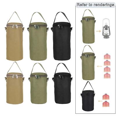 Portable Gas Canister Cover Camping Fuel Cylinder Anti-Collision ...
