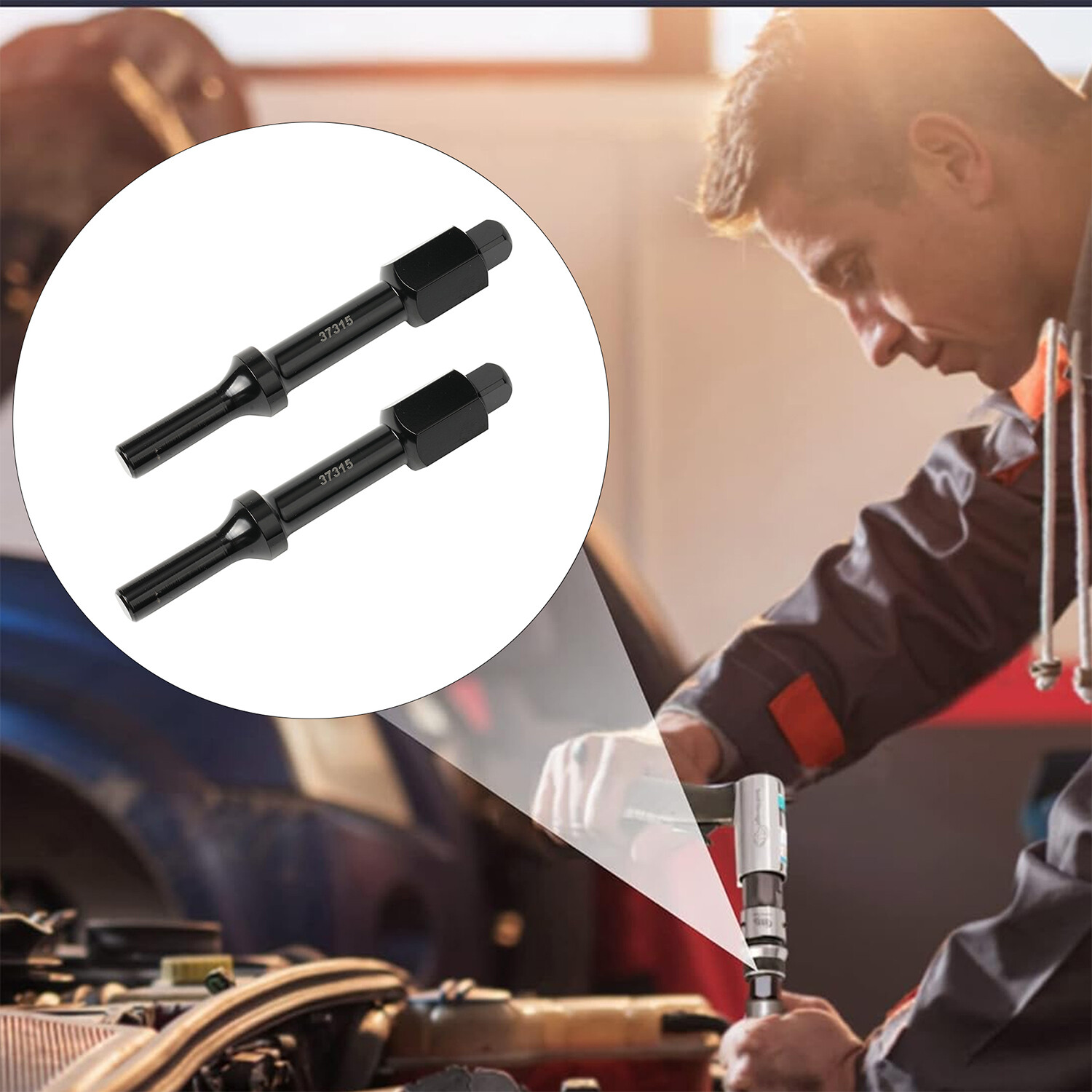 32029 2 Piece Pneumatic Bolt Breaker Shake-N-Break Set 37315 3/8 ...