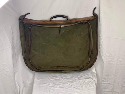 Original US WWII WW2 Army Air Force B-4 Officers Garment Bag Suitcase ...