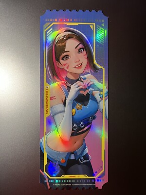 LE SSERAFIM x Overwatch 2 Photo Ticket Song Hana (D.Va) | eBay