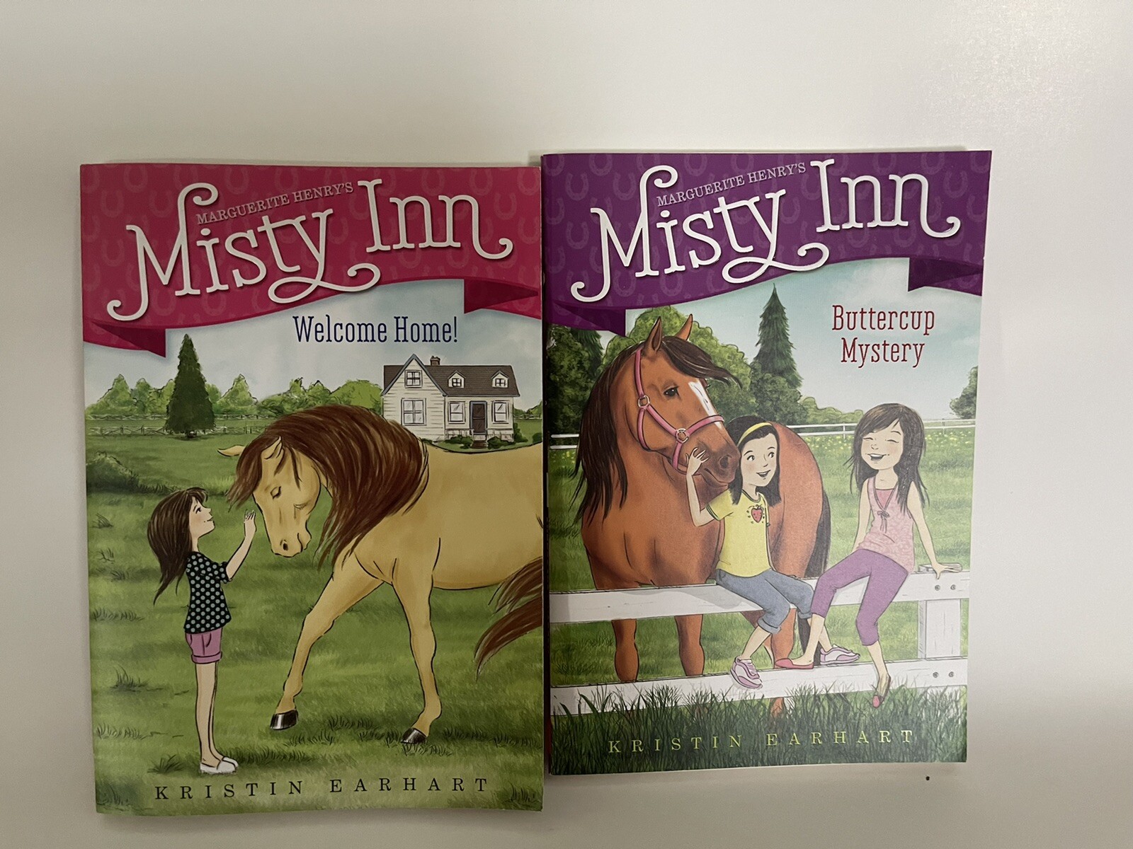 Marguerite Henry's MISTY INN, Buttercup Mystery & Welcome Home Lot Of 2 ...