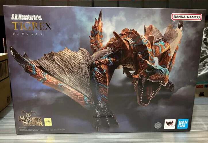 Tigrex "Monster Hunter Rise" S.H.MonsterArts Action Figure ...