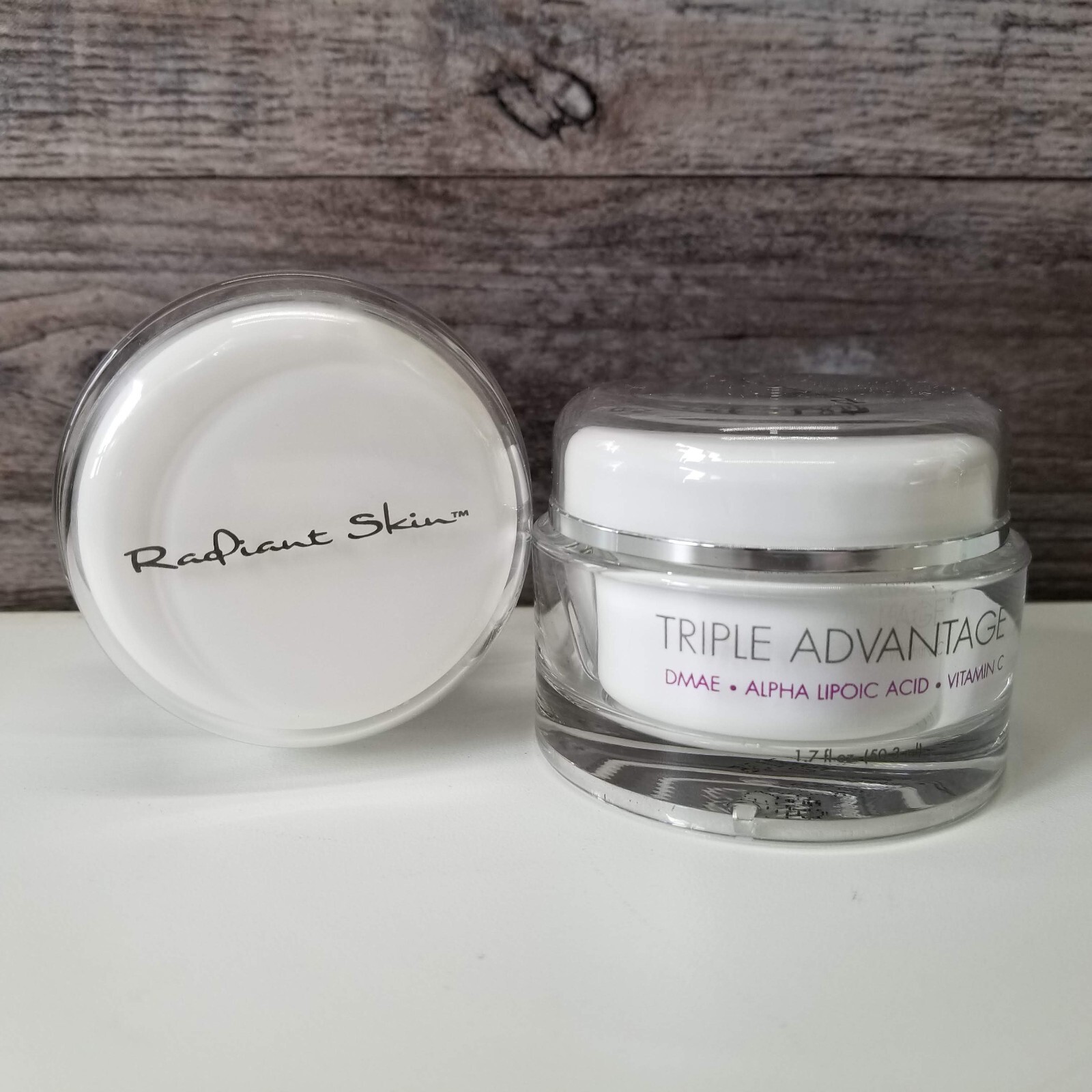 Set of 2 Triple Advantage Cream 1.7 oz By Life-Flo Radiant Skin New | eBay