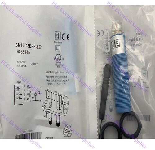 1X for SICK CM18-08BPP-EC1 6058145 Proximity Switch Sensor New Free ...