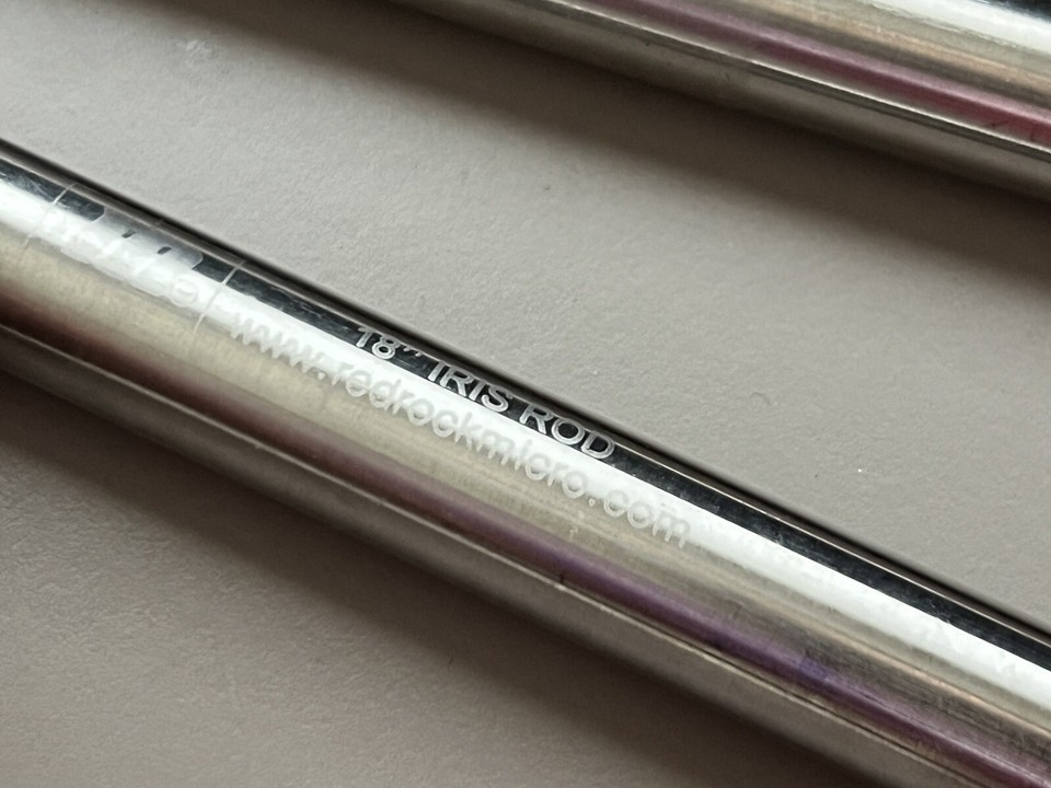 Camera Mount Redrock Micro 18″ 15MM Professional Grade Iris Rod Kit | eBay