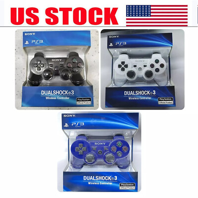 Genuine OEM Dualshock Ps3 Black Controller for Authentic Sony ...