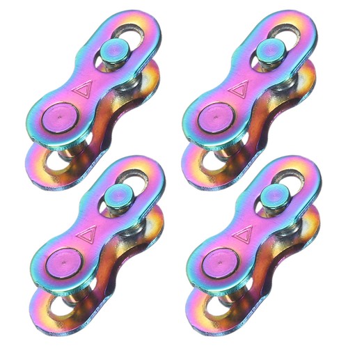 4pcs Bicycle Missing Link 6/7/8 Speed Reusable Steel Bike Chain Link ...