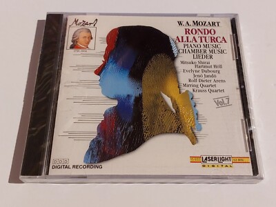 Mozart: Rondo alla Turca (CD, Aug-1990 Piano Chamber Music Lieder ...