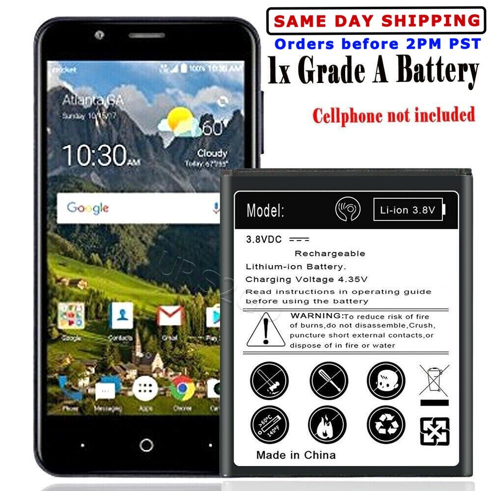 2400mAh Rechargeable Li-ion Battery for TracFone ZTE Blade T2 Z559DL ...
