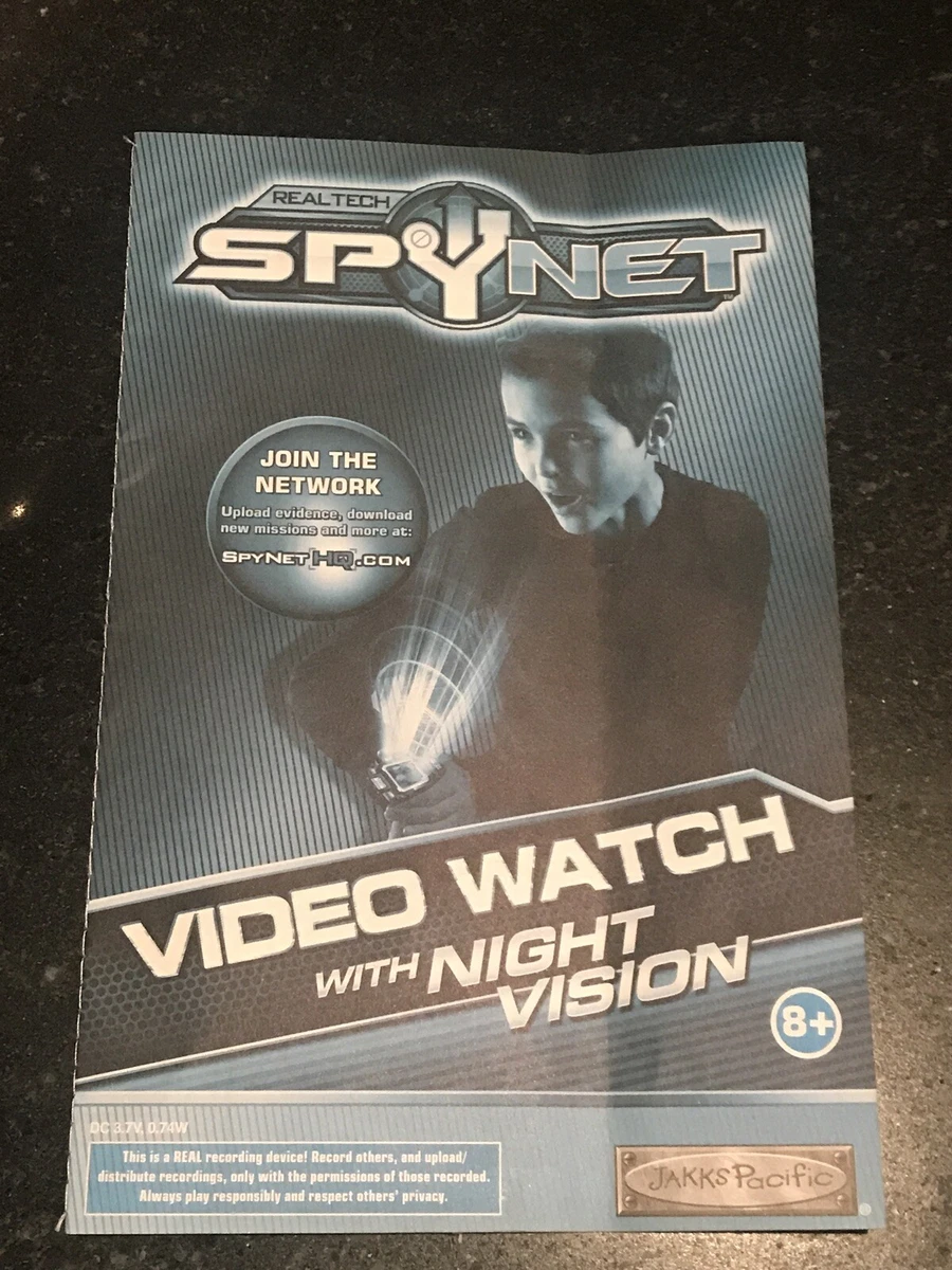 Spy Net Video Watch Manual