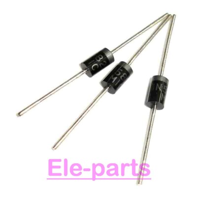 50 PCS 1N5822 DO-27 IN5822 3A 40V 3 Amp Schottky Barrier Rectifier ...