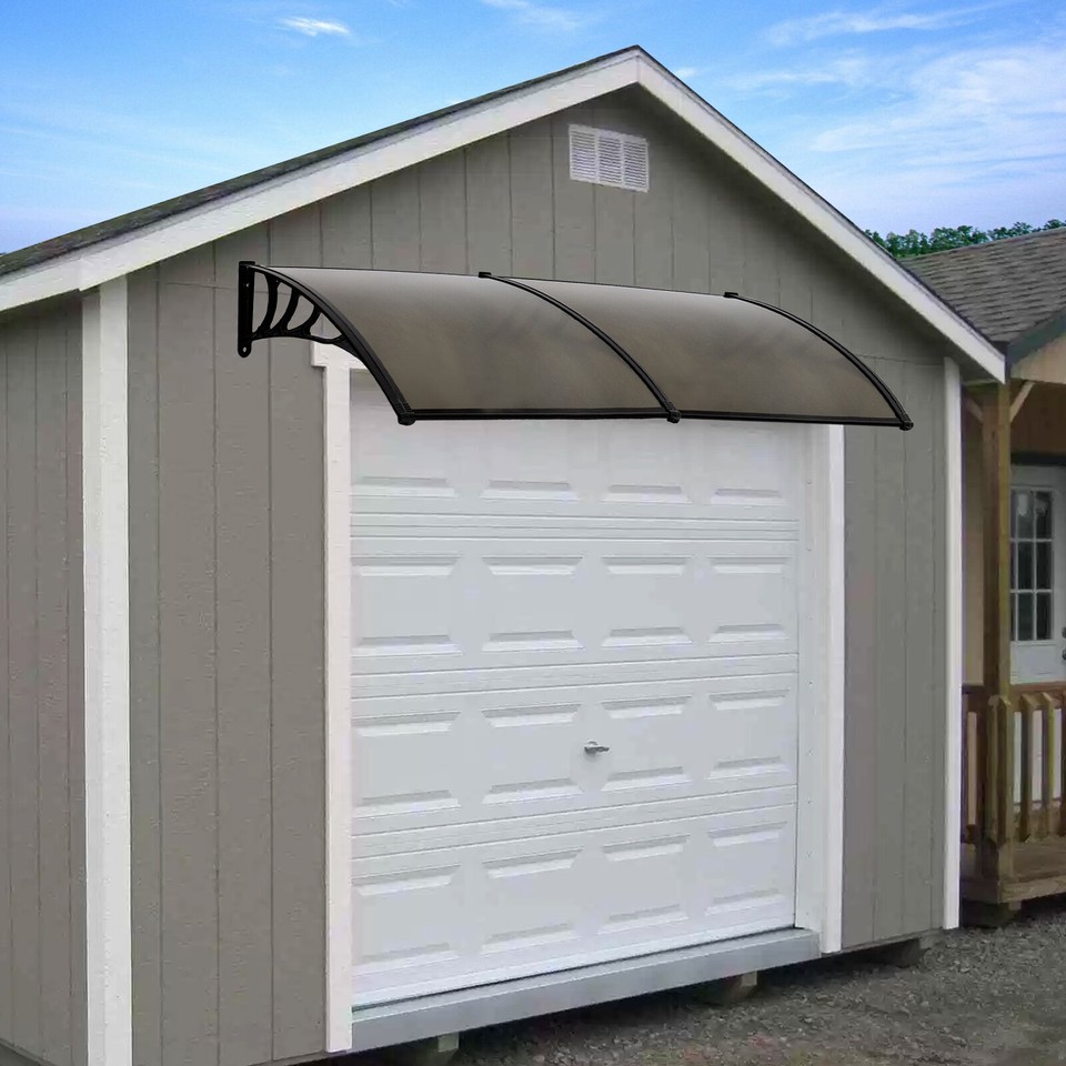 40"x 80" Window Awning Door Canopy Polycarbonate Cover Front Door Sun ...