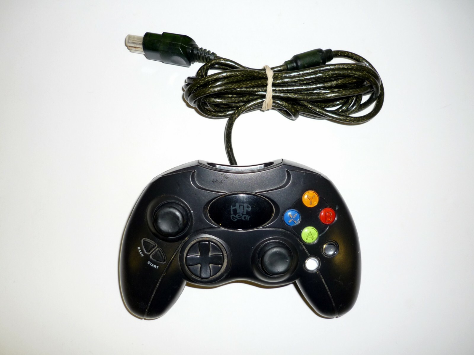 Hip Gear Xbox Controller Black Wired Model #LM445 3603 Accessory Part ...