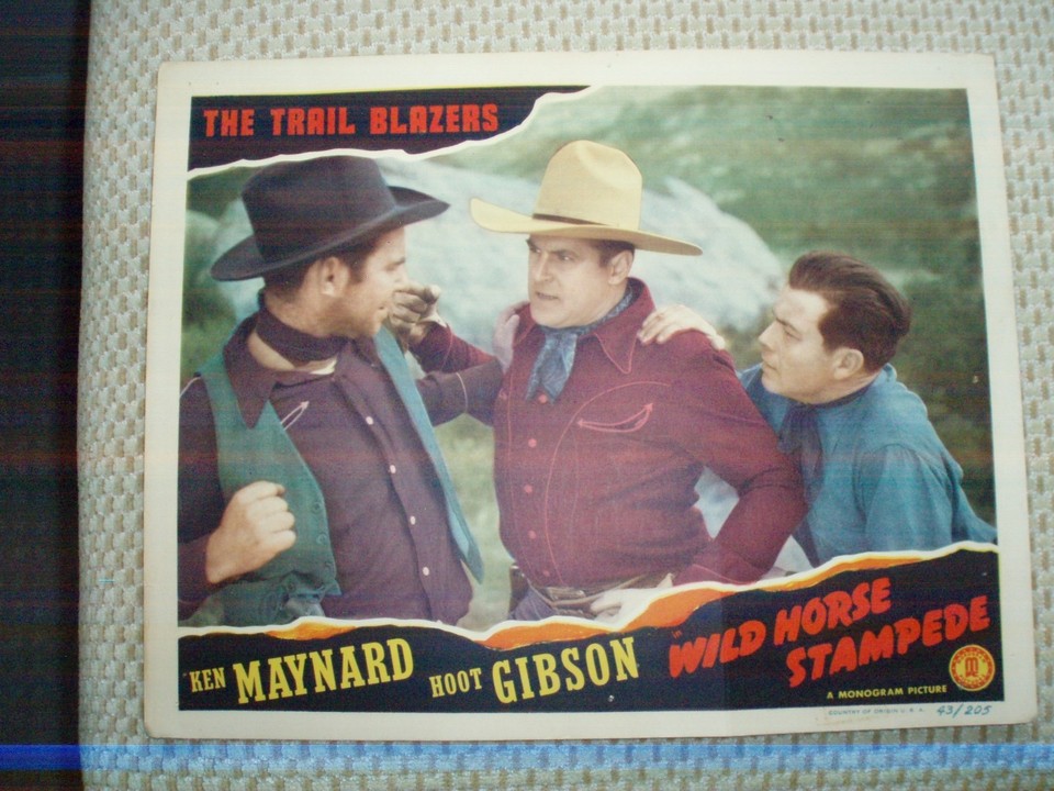 Alias the Bad Man (1931) & Wild Horse Stampede (1943); Ken Maynard ...