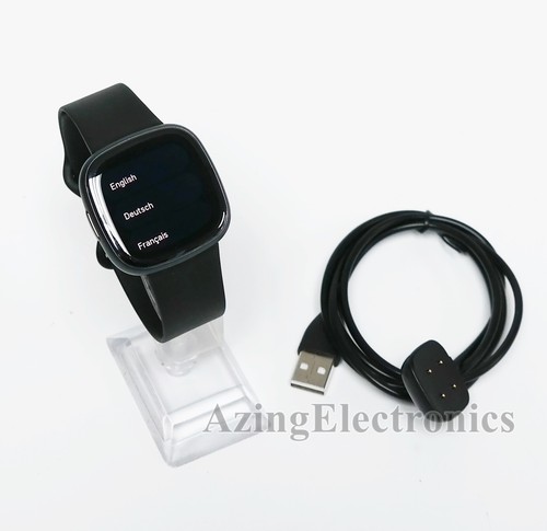 Fitbit Sense 2 Health and Fitness Smartwatch FB521 Graphite Aluminum ...