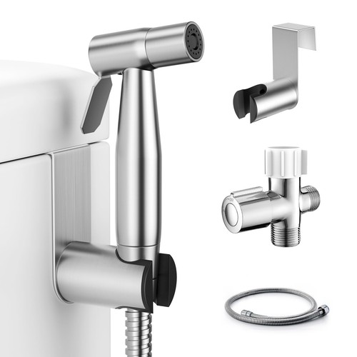 Handheld Bidet Sprayer for Toilet, Muslim Shower Water Jet Spray for ...