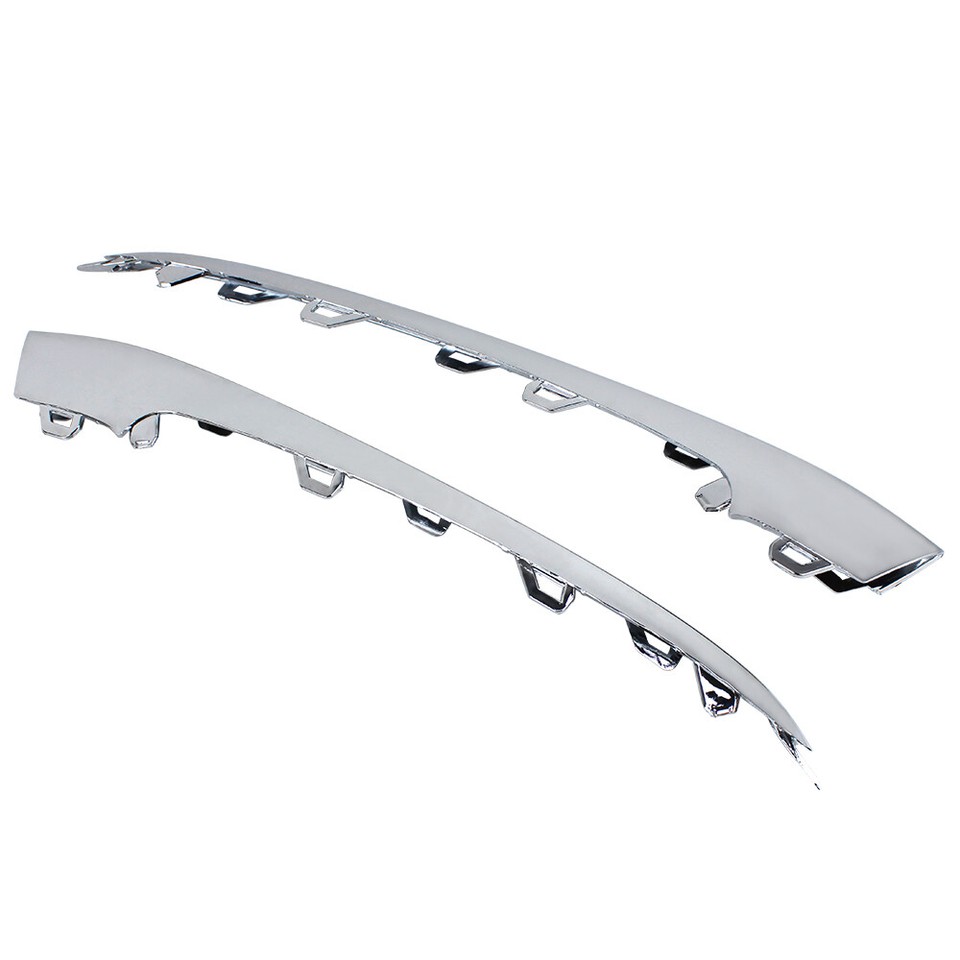 For 2018-2020 Benz S450 S560 W222 Front Lower Bumper Lip Trim Molding 1 ...