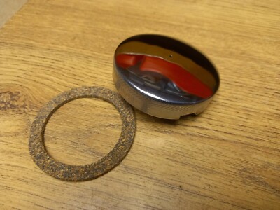 TRIUMPH BSA FUEL GAS TANK CAP A65 T120 T100 T140 TR6 TR7 1950's to 80's ...