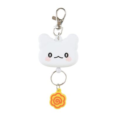 NEW Sanrio 169498 Face Shaped Reel Key Chain Hanamaru Ghost Keychain | eBay