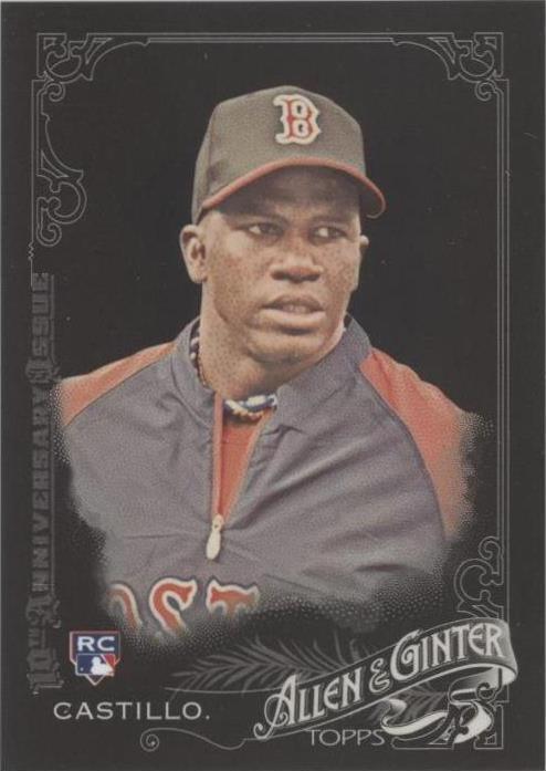 2015 Topps Allen & Ginter's - Rusney Castillo #154 X: 10th Anniversary ...