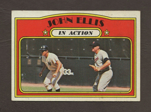 1972 Topps Baseball Card #48 John Ellis – New York Yankees | eBay