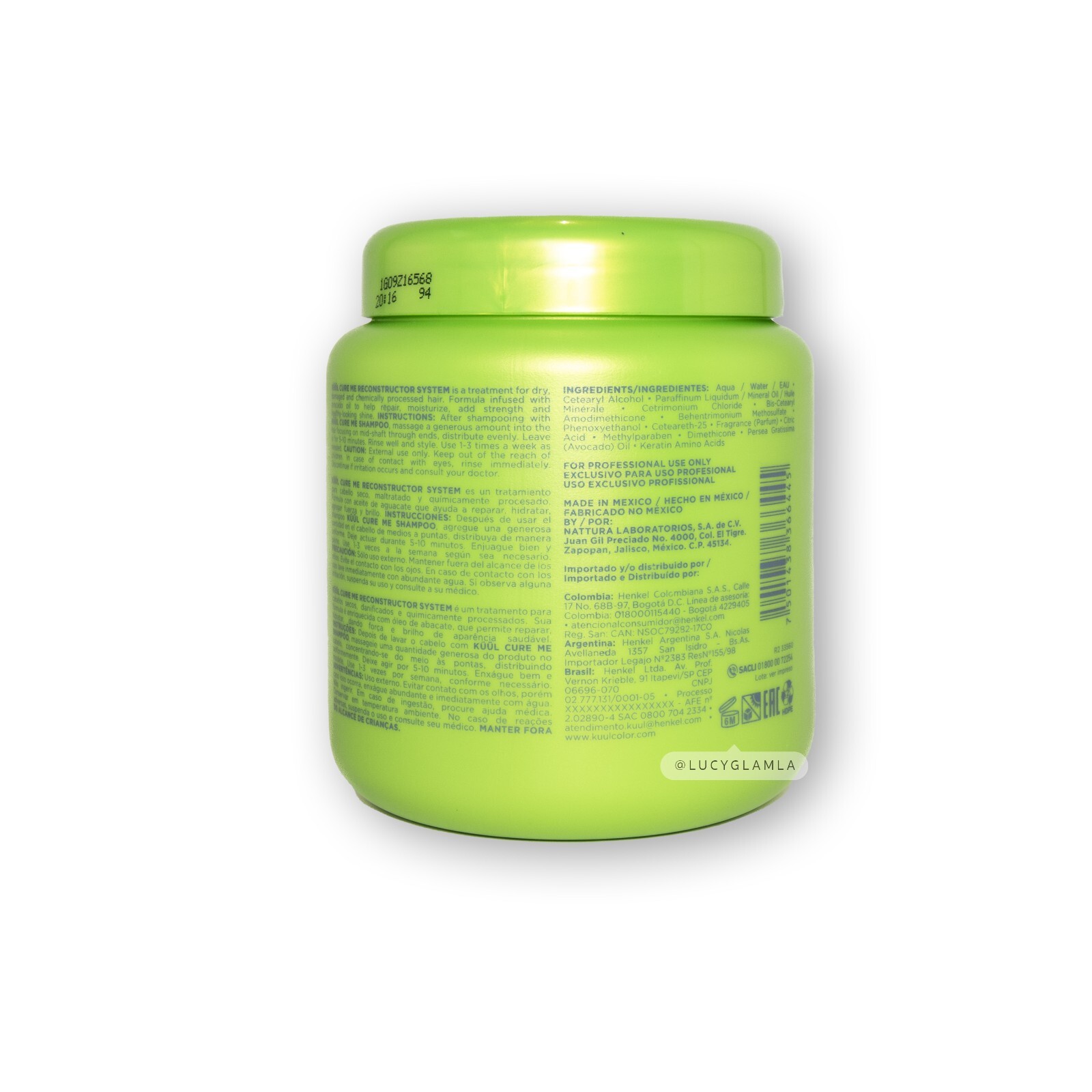 2 PACK KUUL RECONSTRUCTOR SYSTEM CURE ME TREATMENT HAIR 35.2 ea OZ ...