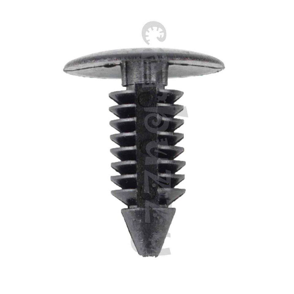 100 BLACK NYLON CHRISTMAS TREE CLIPS For GM 1595864 1605396 AUTO BODY ...