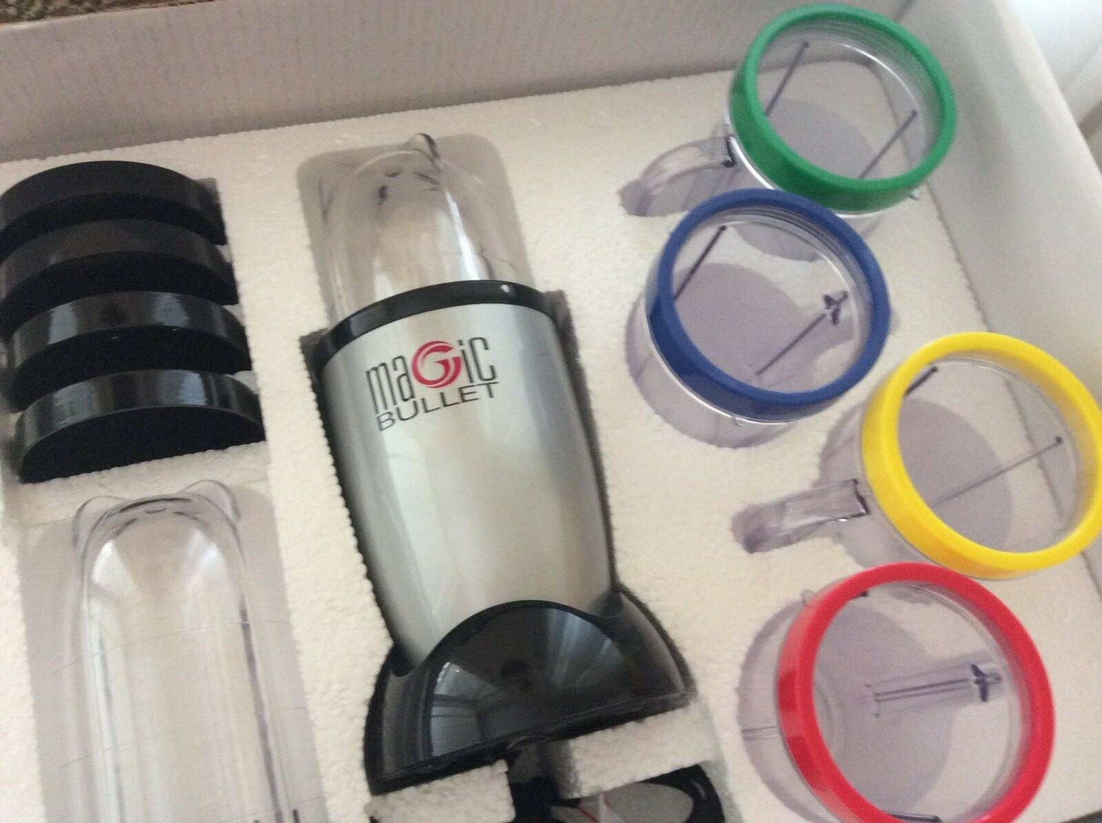 The Original Magic Bullet Set with Blender & Juice Extractor Homeland ...