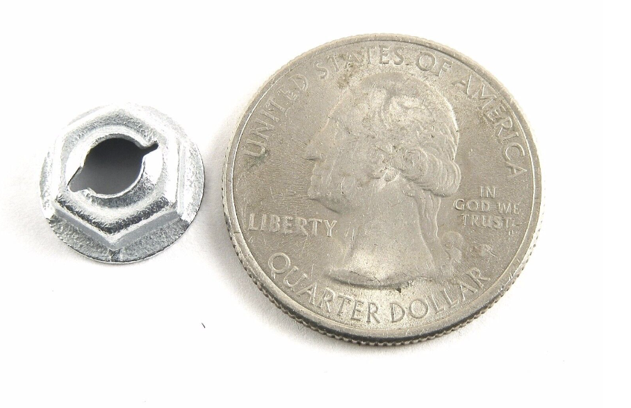 GM PAL Nuts- Emblem Trim Chrome etc- Fits 3/16" Studs- 3/8" Hex- 25 ...