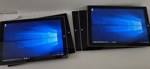 Lot of 5 Microsoft Surface Pro 3 Core i3 4th Gen powers up Win 10 ...