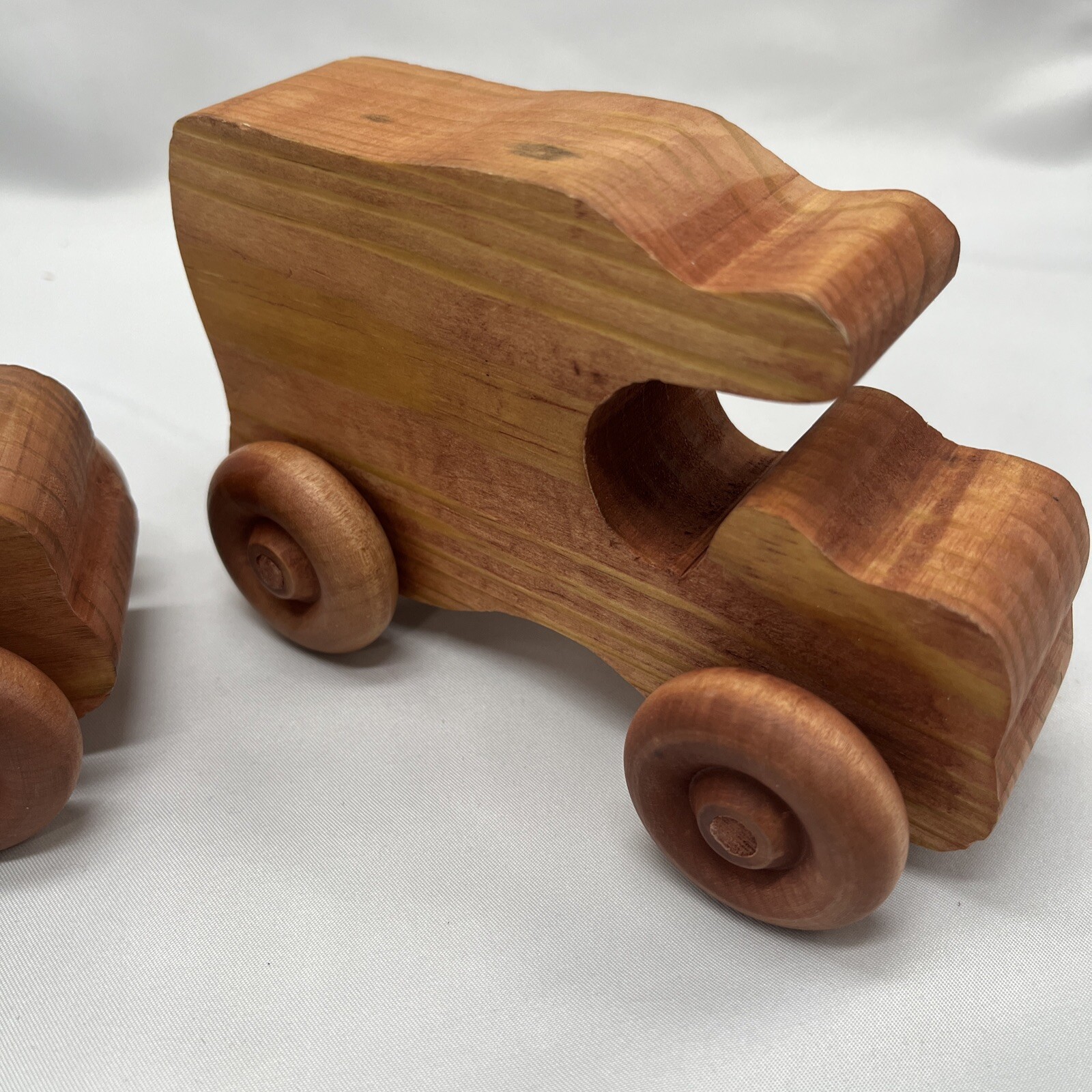 Handmade Wood Toy Cars, Push-Pull Cars, And Airplanes Set Of 4 | eBay