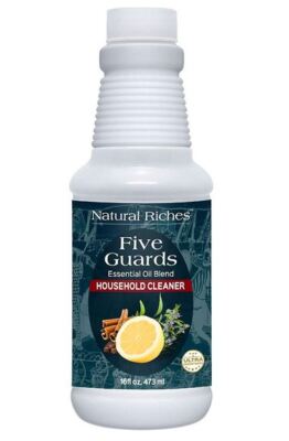 FIVE GUARDS Essential Oil Blend ULTRA CONCENTRATED Household Cleaner 16 ...