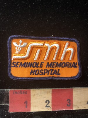Vtg SMH Medical Center Advertising Patch SEMINOLE MEMORIAL HOSPITAL ...