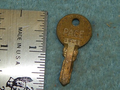vintage coin operator key: Pace Manufacturing - 1658 (Illinois) | eBay