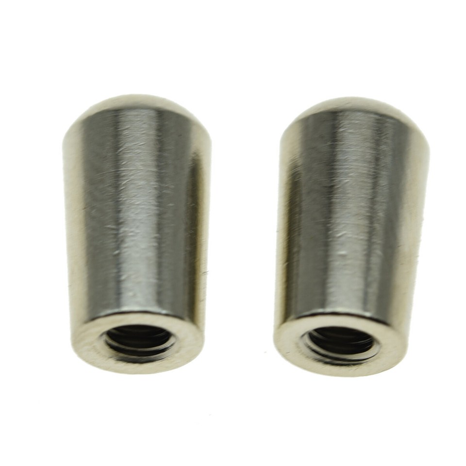 2pc Metric M3.5 METAL LP Guitar Toggle Switch Tip 3 Way Switch Knob for ...