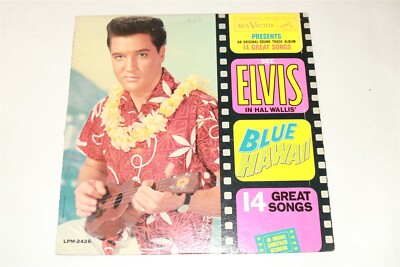 ELVIS PRESLEY - Blue Hawaii Soundtrack - LP Vinyl Record VG+ | eBay