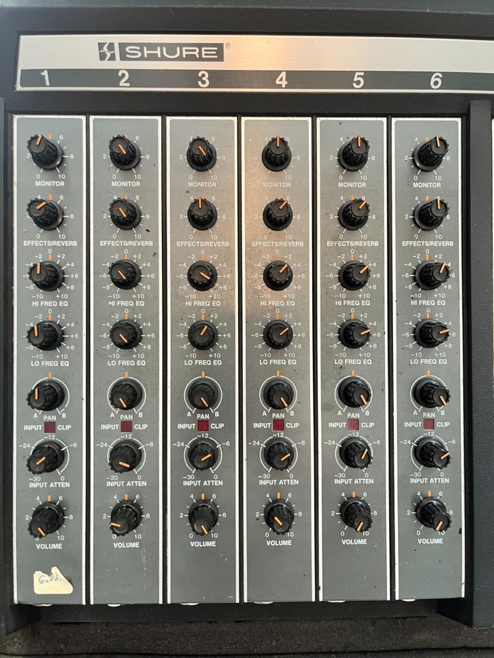 Shure Pro Master 700 Power Console (comes with case and power cable) | eBay