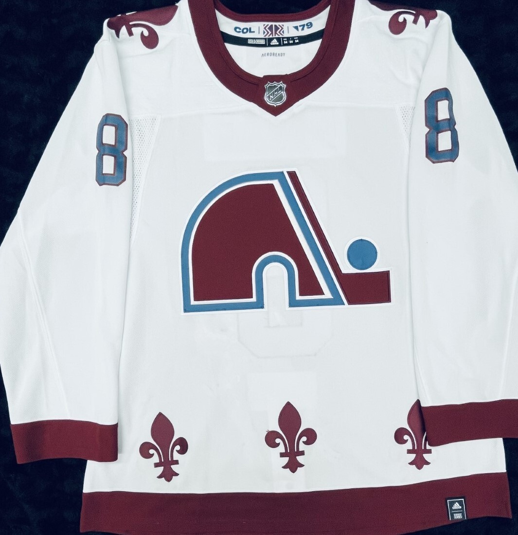 Cale MAKAR Signed Colorado Avalanche Reverse Retro HAND PAINTED 1/1 Pro ...