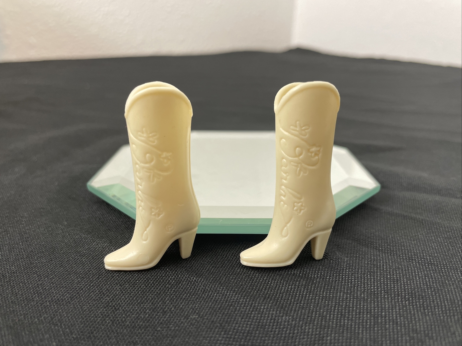 Barbie Doll Clothes Accessories ~ White Barbie Boots | eBay