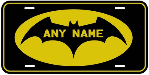 Personalized Dark Knight Car License Plate Any Name | eBay