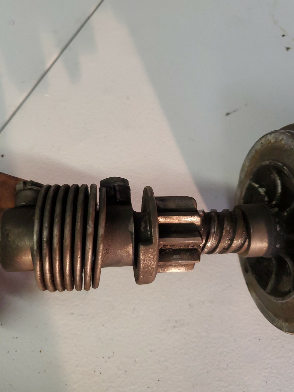1946 FORD flathead ford v8 starter w/bendix 1946 thru 1948 OEM mercury ...